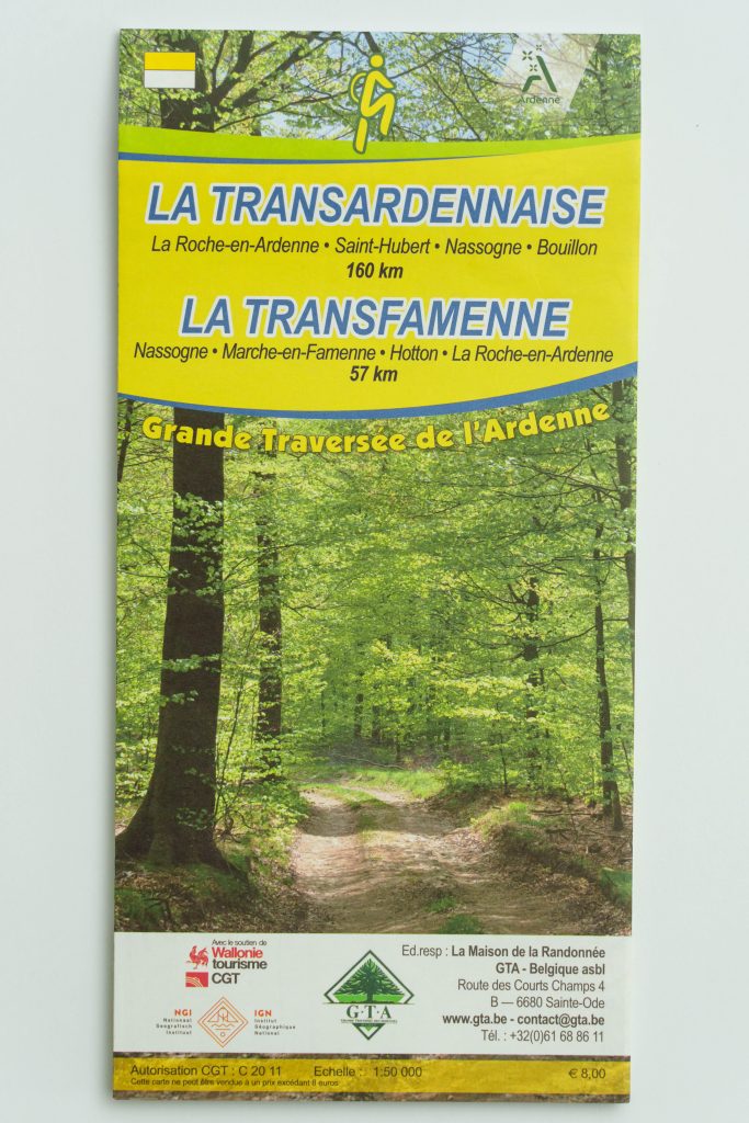 The Transardennaise on foot: GTA itinerary - IGN map on sale